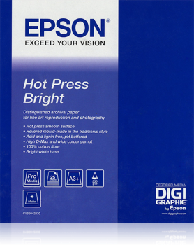 Epson HOT PRESS BRIGHT | C13S042333 | Epson Fotopapir