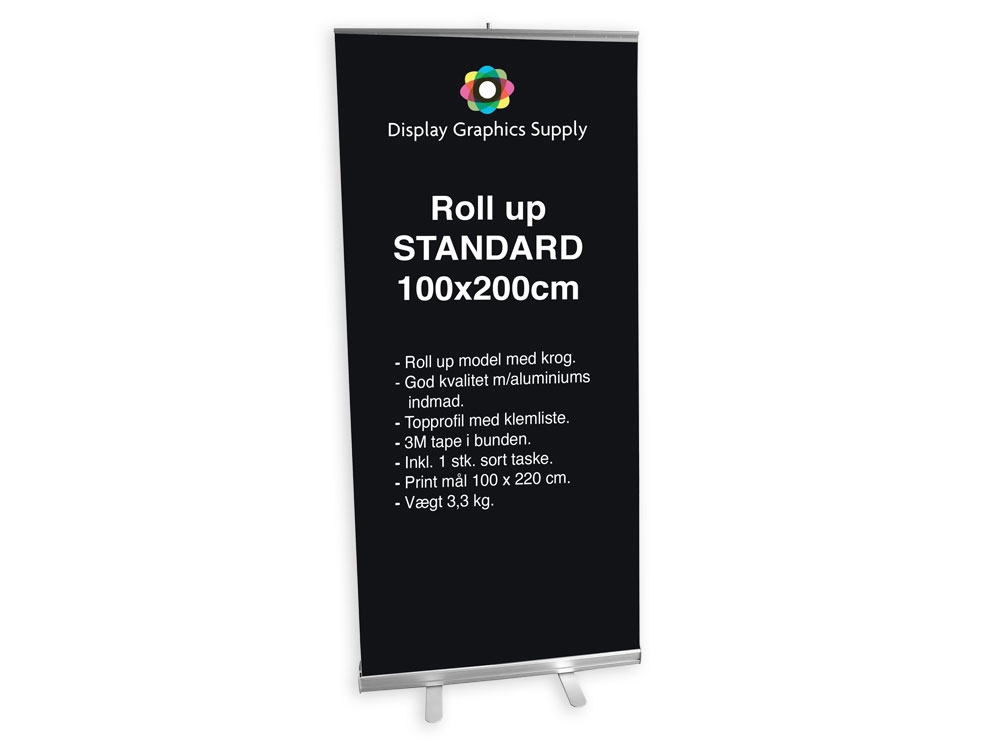 ROLL UP STANDARD | DGS100100 | Roll Up Systemer u/ banner
